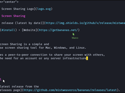 Bananas Screen Sharing download | SourceForge.net