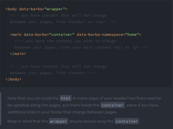 barba.js download | SourceForge.net