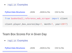 Basketball Reference download | SourceForge.net