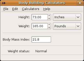 BodyBuilding Calculators download | SourceForge.net
