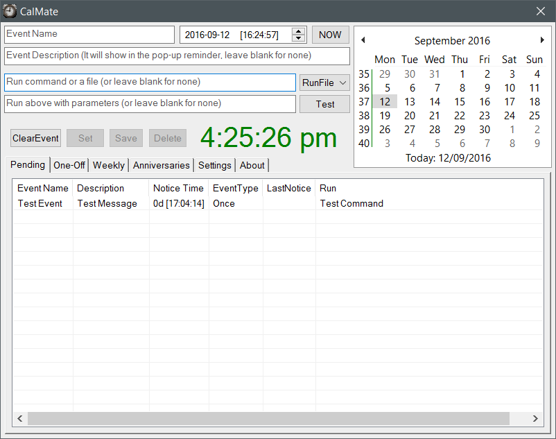 CalMate download | SourceForge.net