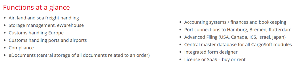 CargoSoft TMS Reviews in 2025