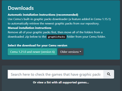 Cemu Graphic Packs download | SourceForge.net