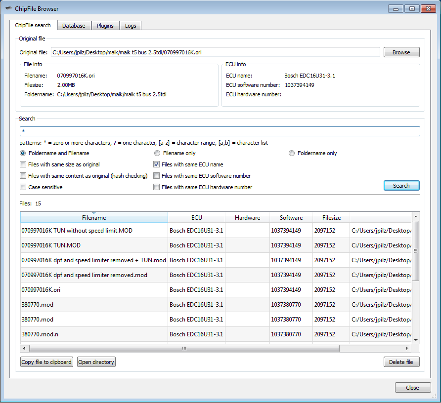 ChipFile Browser download | SourceForge.net