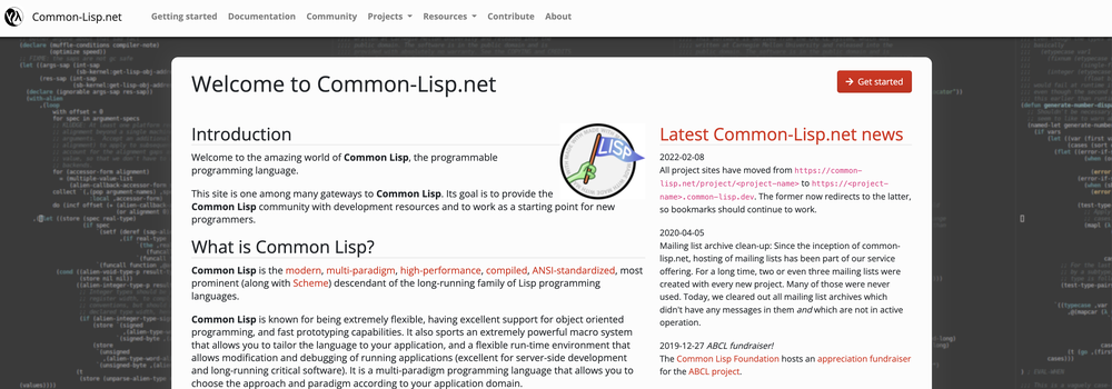 Common Lisp Reviews in 2025