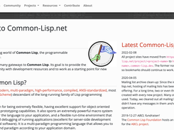 Common Lisp Reviews in 2025
