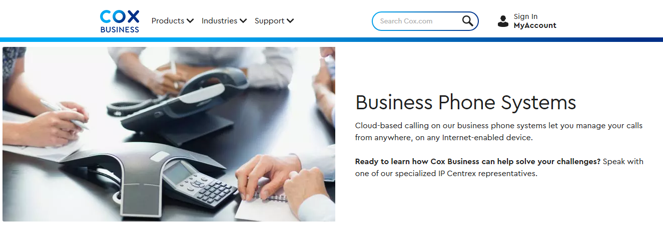 Cox Business Phone System