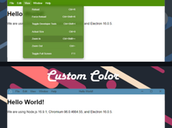 Custom Electron Titlebar download | SourceForge.net