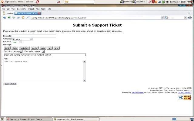 DanPHPSupport: PHP Support Ticket system download | SourceForge.net