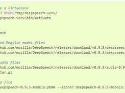 DeepSpeech download | SourceForge.net