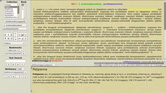 tipitaka pali reader