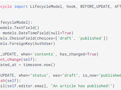 Django Lifecycle Hooks download | SourceForge.net