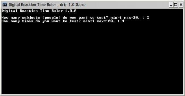Digital Reaction Time Ruler download | SourceForge.net