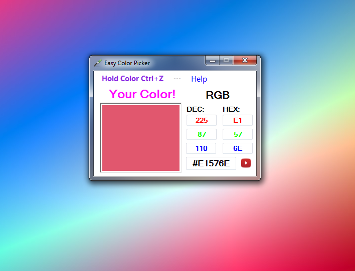 Easy Color Picker download | SourceForge.net