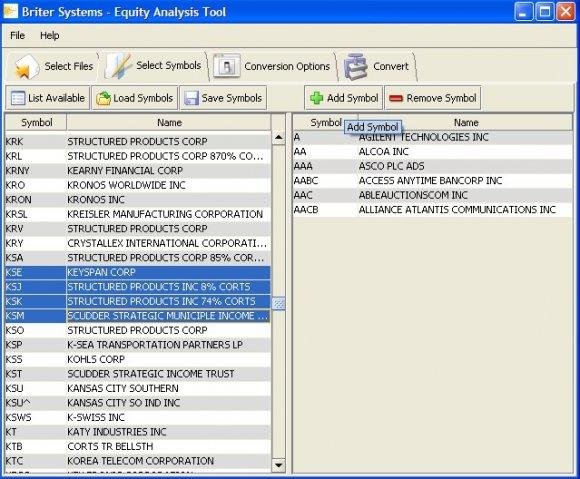 Equity Analysis Tool download | SourceForge.net