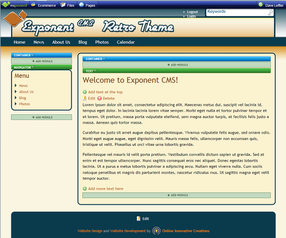 Exponent CMS download | SourceForge.net