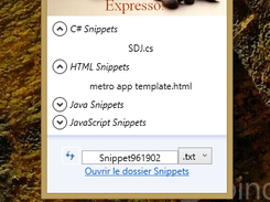 Expresso Snippets Manager download | SourceForge.net