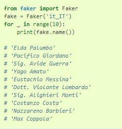 faker python