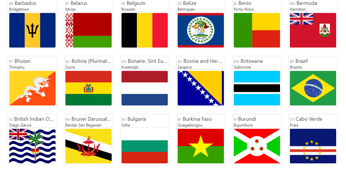 css flags
