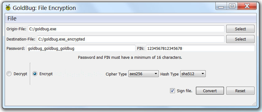 GoldBug - Private Communications download | SourceForge.net