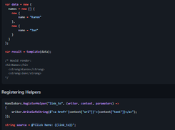 Handlebars.Net download | SourceForge.net