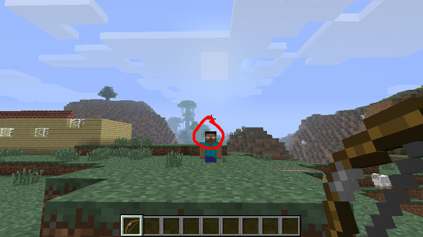 Herobrine Texture Pack