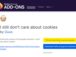I Still Don't Care About Cookies download | SourceForge.net