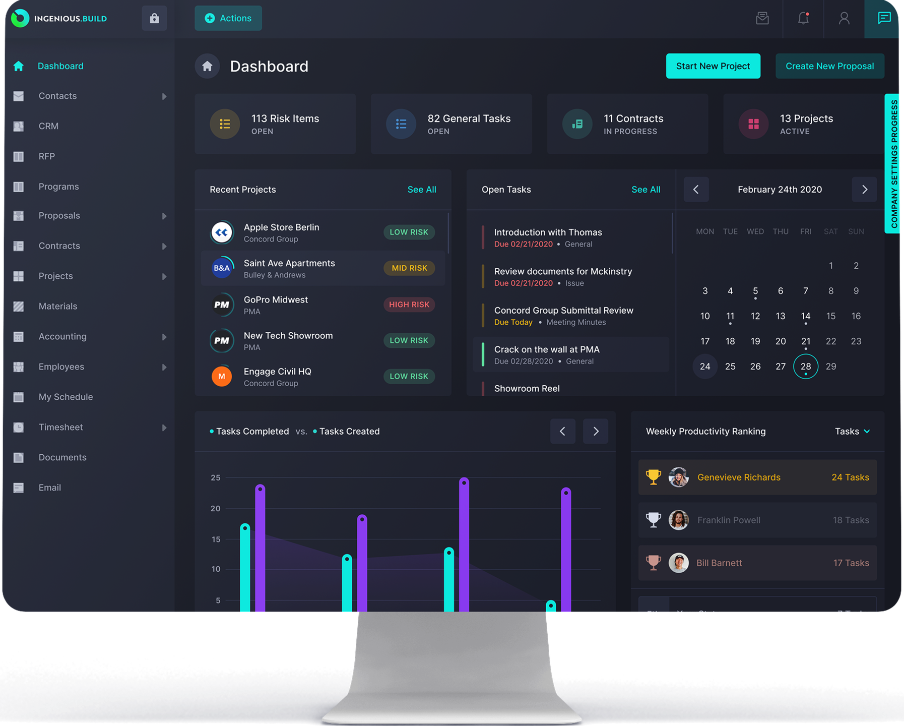 ingenious build logo