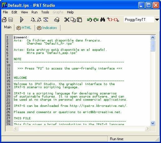 IPAT-S Scenario Scripting Language | SourceForge.net