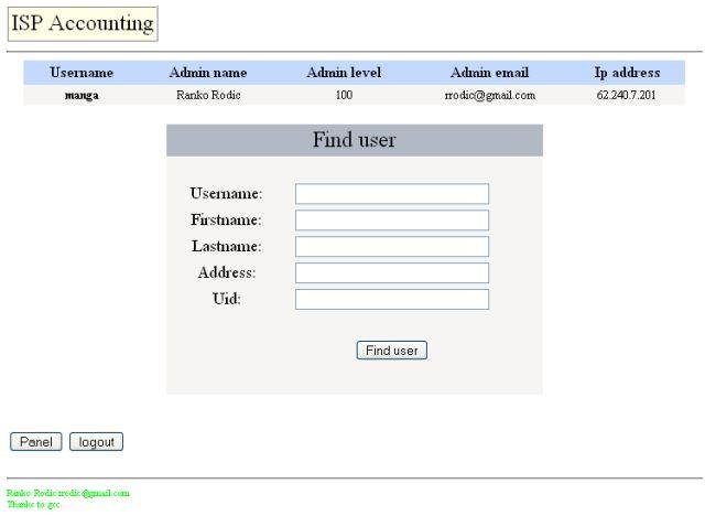 ISPAccounting download | SourceForge.net