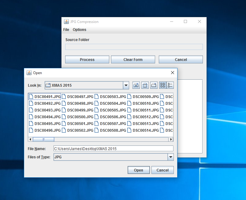 java png compression