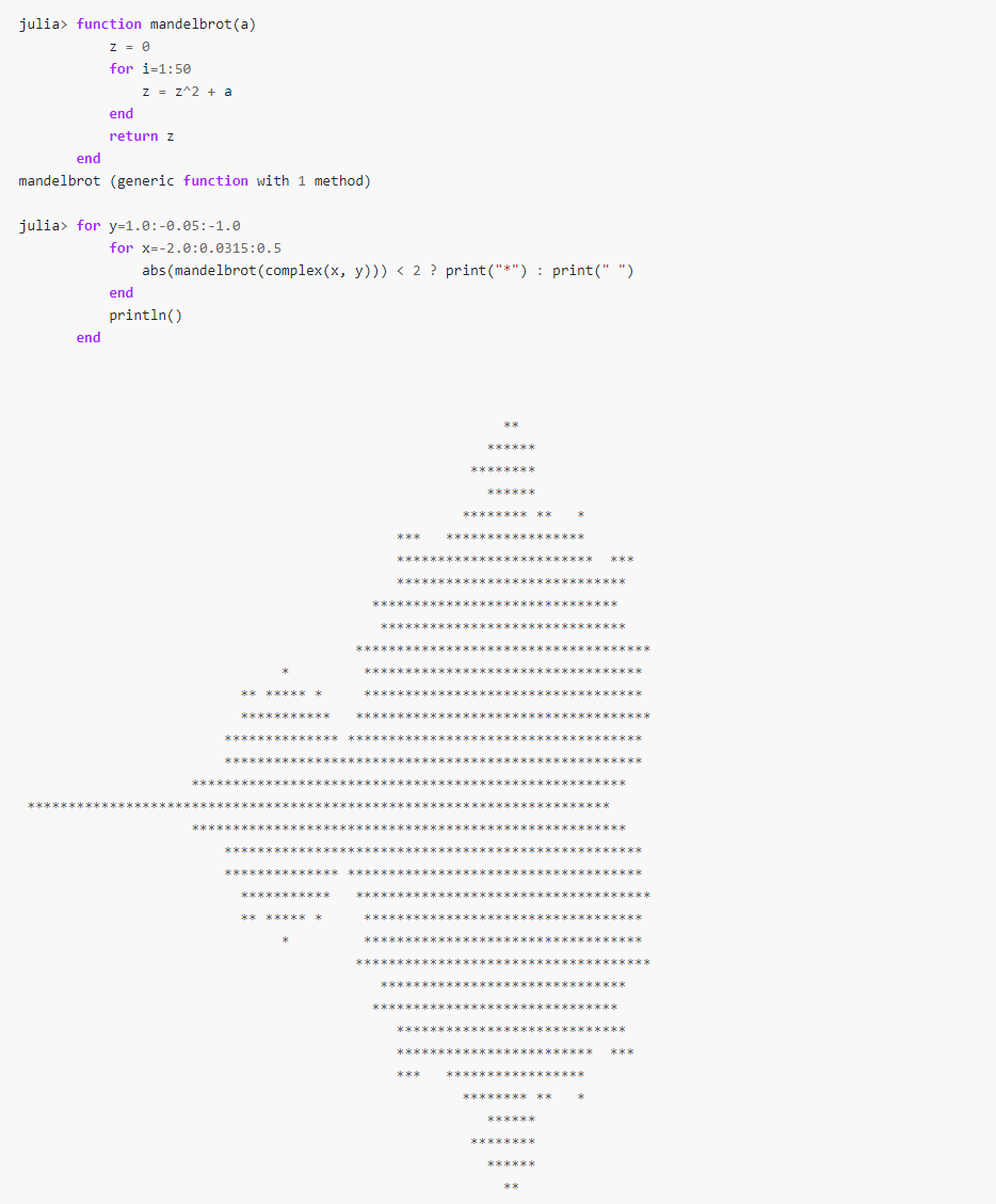 julia project example