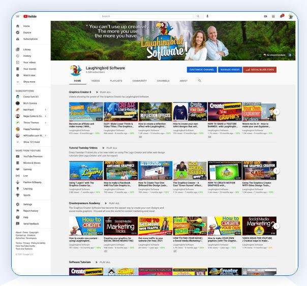 laughingbird creator