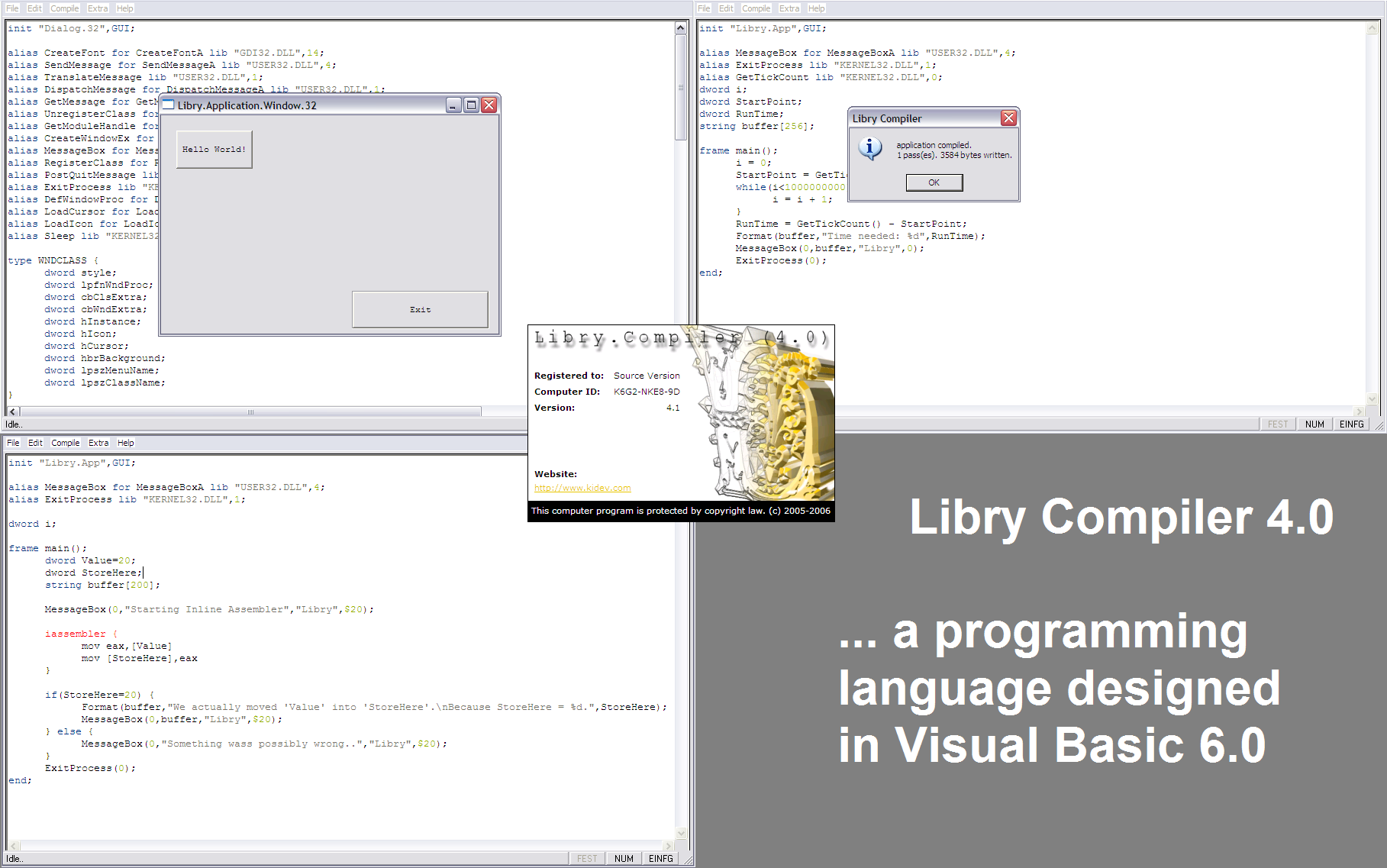 Libry Compiler 4.1 download | SourceForge.net