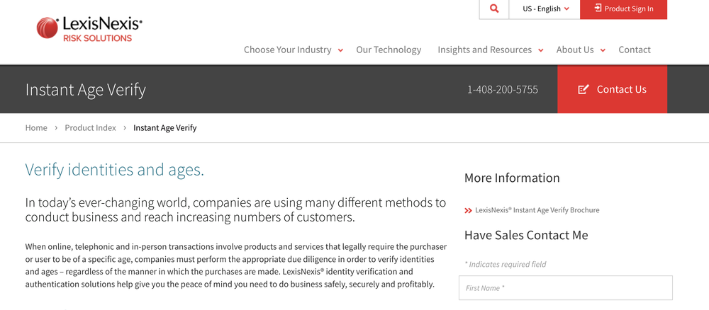 LexisNexis Instant Age Verify Reviews in 2025