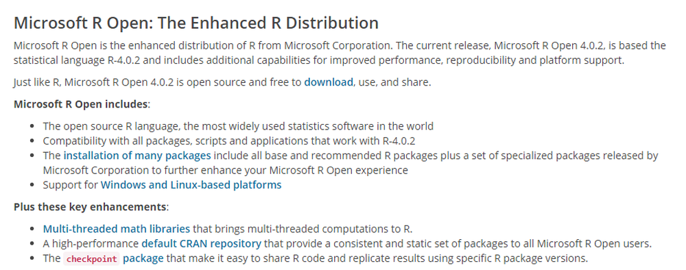 Microsoft R Open Reviews in 2025