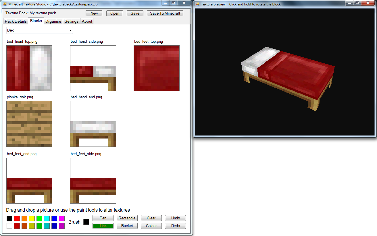 Minecraft Resource Pack Template Passaduo