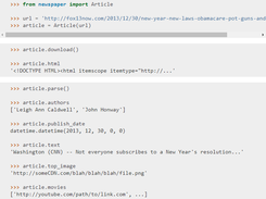 Newspaper3k download | SourceForge.net