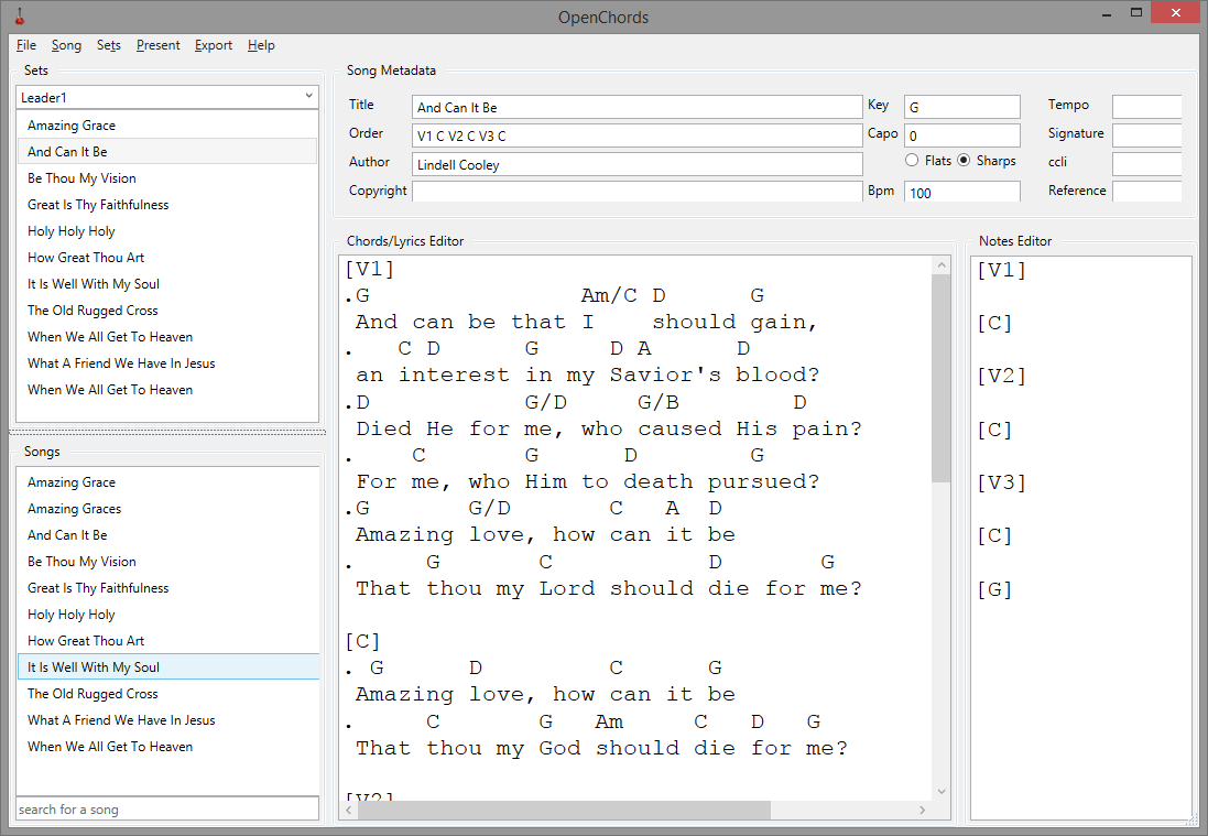 Guitar Chords Software