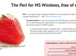Perl-Dist-Strawberry download | SourceForge.net