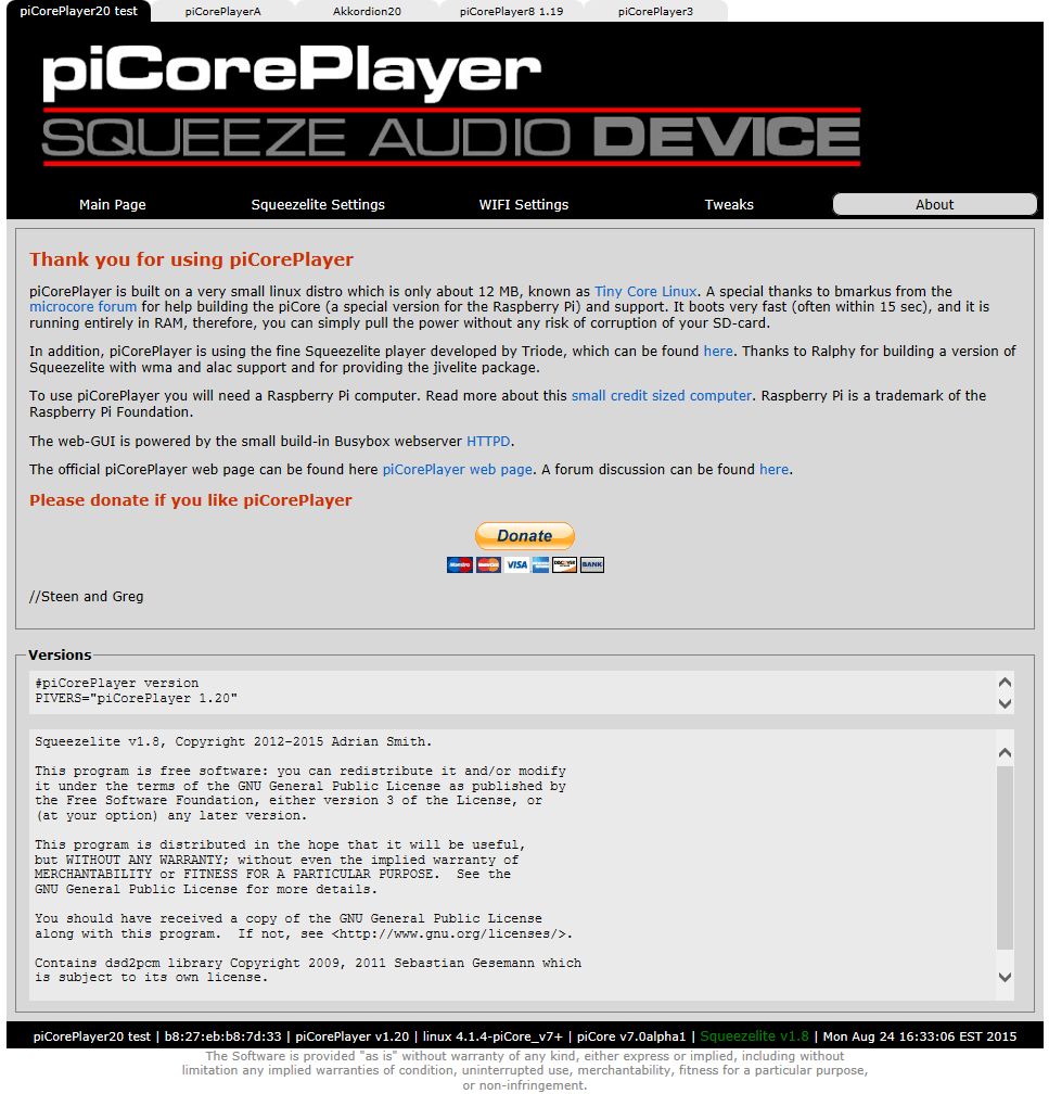 picoreplayer download | SourceForge.net