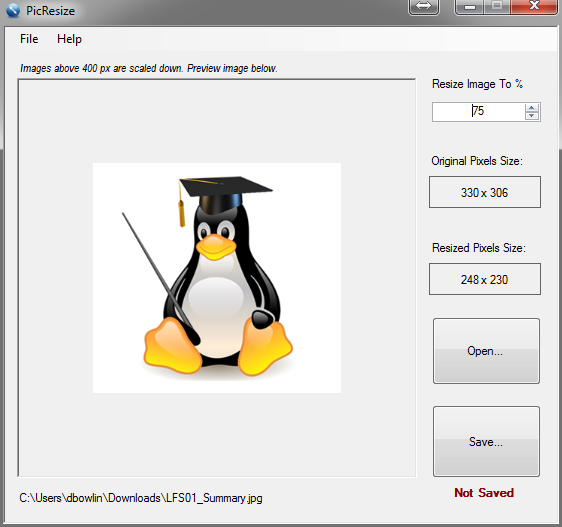 PicResize download | SourceForge.net