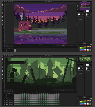 pixelorama isometric grid