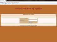 Simple PHP Polling System download | SourceForge.net