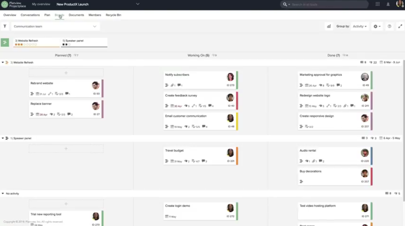 Projectplace Reviews and Pricing 2019