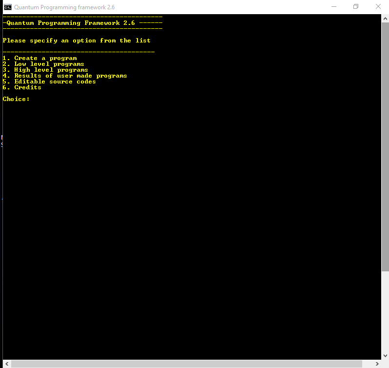 Quantum Programming Framework download | SourceForge.net