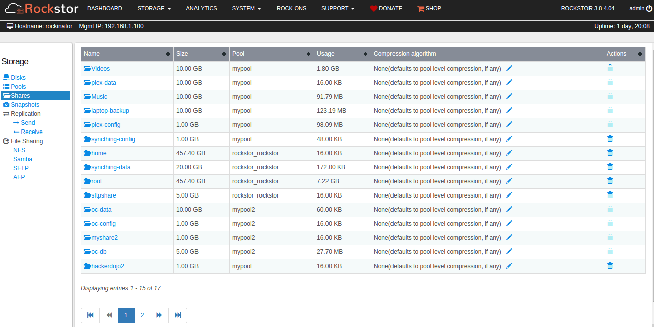 Rockstor download | SourceForge.net