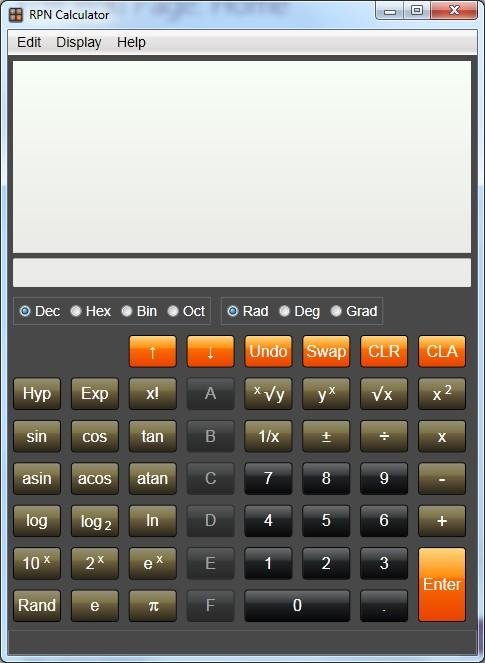 RPNcalculator | SourceForge.net