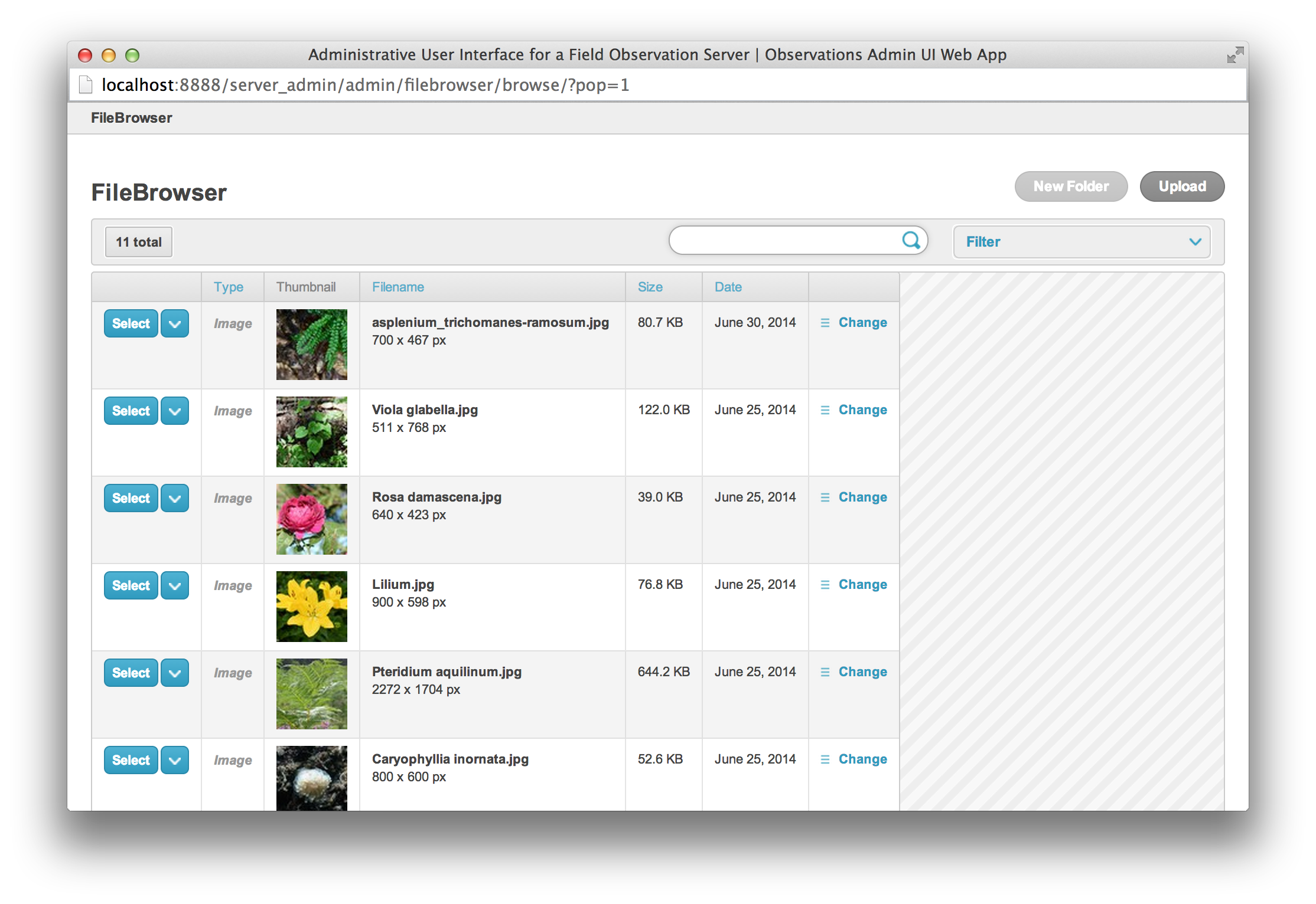 Admin UI for a Field Observation Server download | SourceForge.net