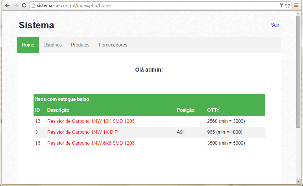 Inventario simple con PHP y MySQL - Facturación Web